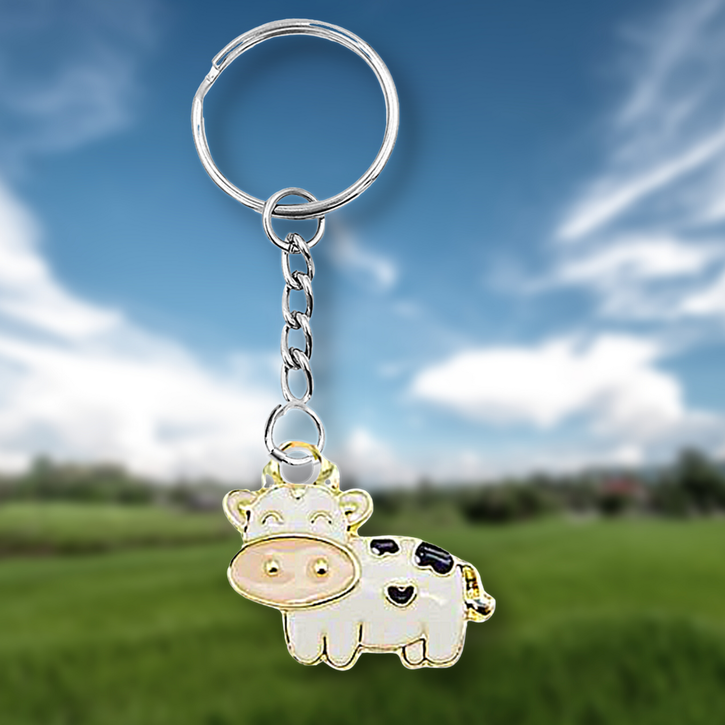 Cow Keyring- The Keyring Kingdom