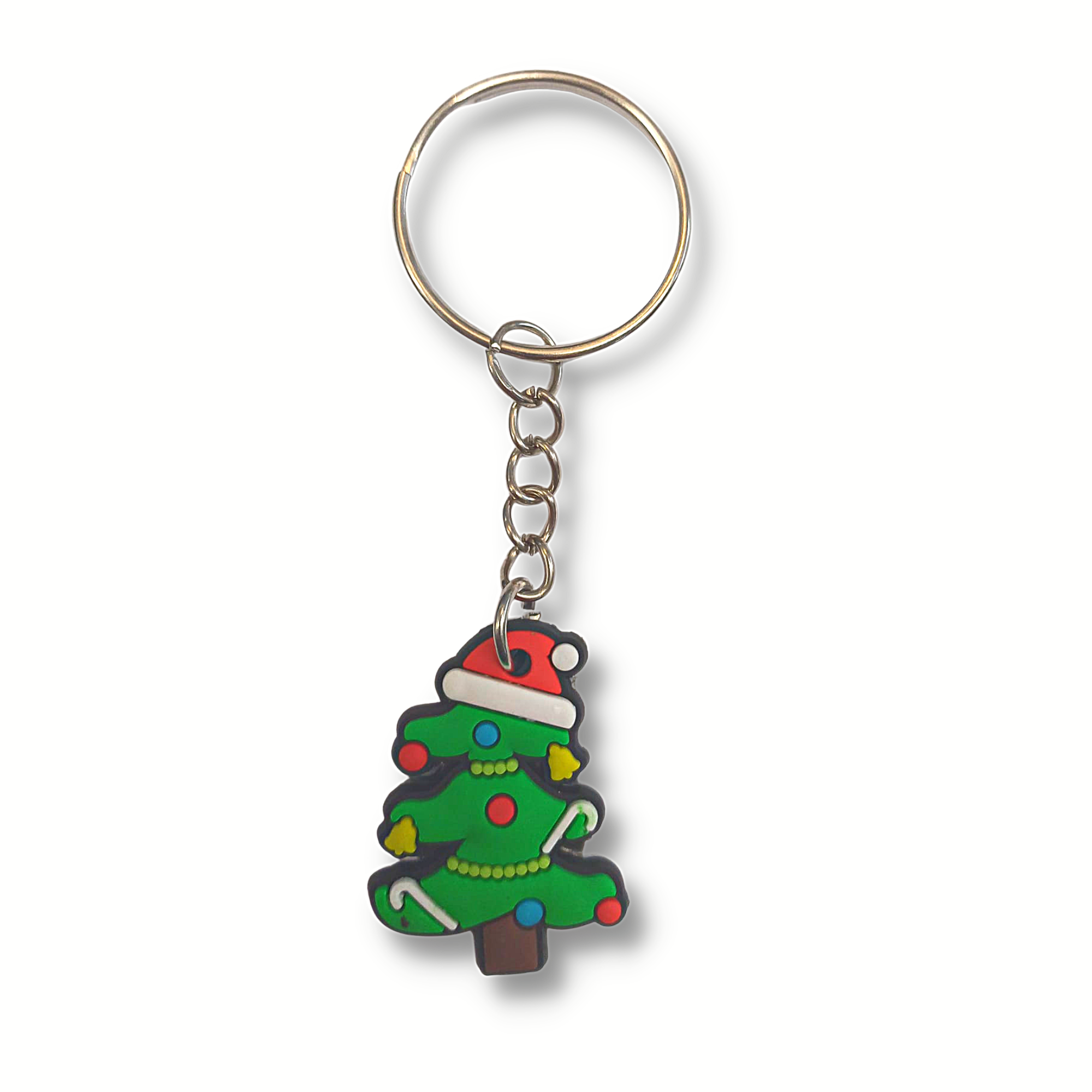 Jolly Christmas Tree Keyring- The Keyring Kingdom