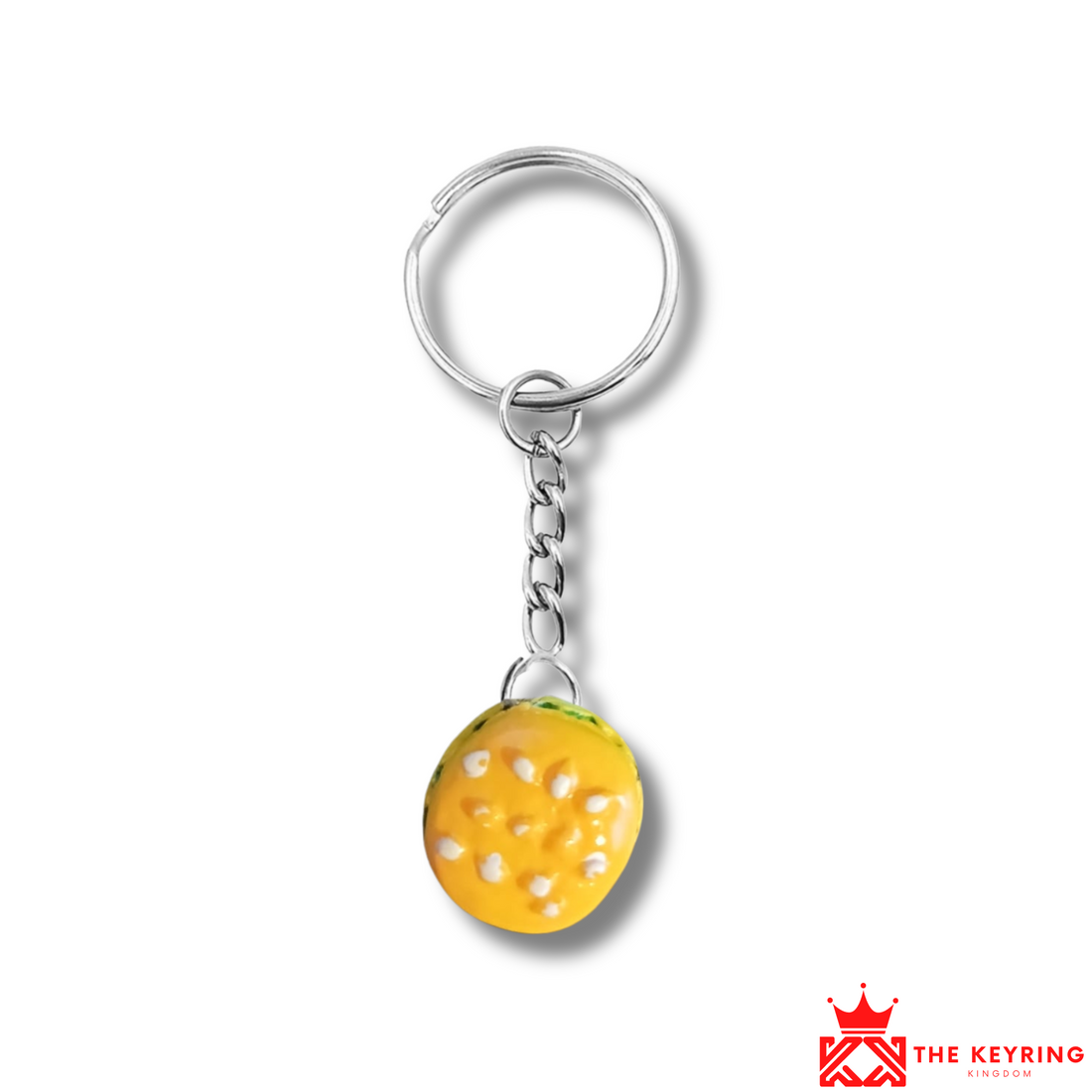 Burger Keyring- The Keyring Kingdom