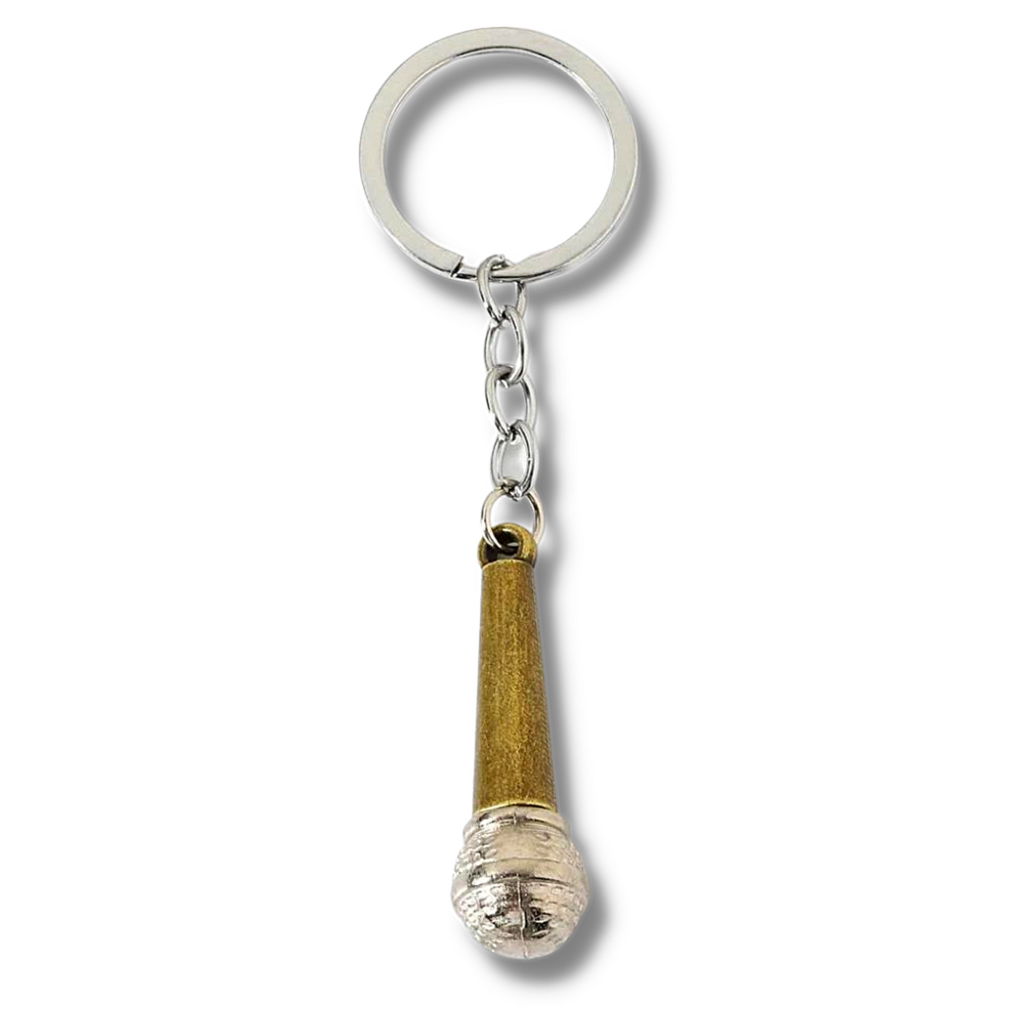 Microphone Keyring- The Keyring Kingdom